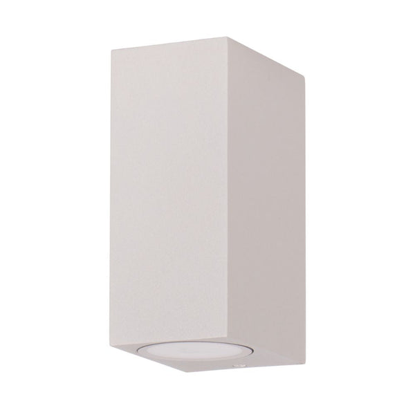 Lummax LM-9474 - 2XGU10 Modern Square Exterior Up/Down Wall Light ...